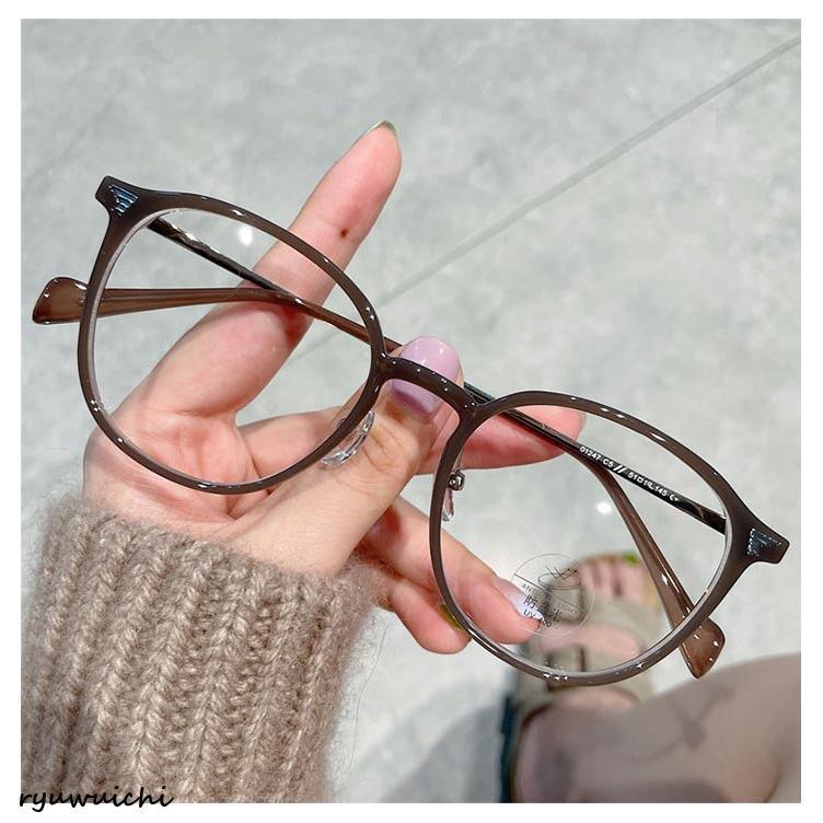 ファッションメガネ 度付き眼鏡 近視対応 軽量 めがね おしゃれ 眼鏡 tr90 レディース 軽い 伊達メガネ ins 度なし/度あり 度付き ウェリ : 龍一ストア - 通販 - Yahoo ...