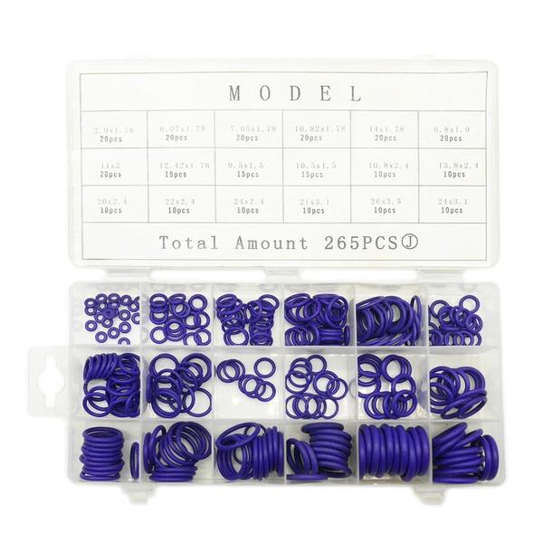 HNBR製 Oリング 18種265個セット カーエアコン R12 HFC-134a : SUPPORT-BIKE - 通販 - Yahoo!ショッピング