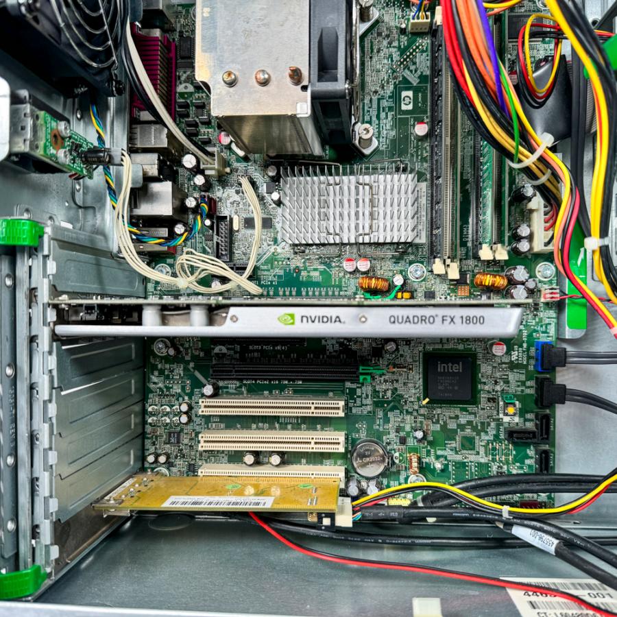 HP xw4600/CT Workstation WindowsVista Business SP1 Core2 Quad Q9450 2 ...