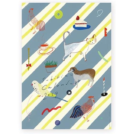 表現社 2024 Subikiawa． カレンダー 25-461 / 【メール便OK】 : 城下文化堂Yahoo店 - 通販 - Yahoo!ショッピング