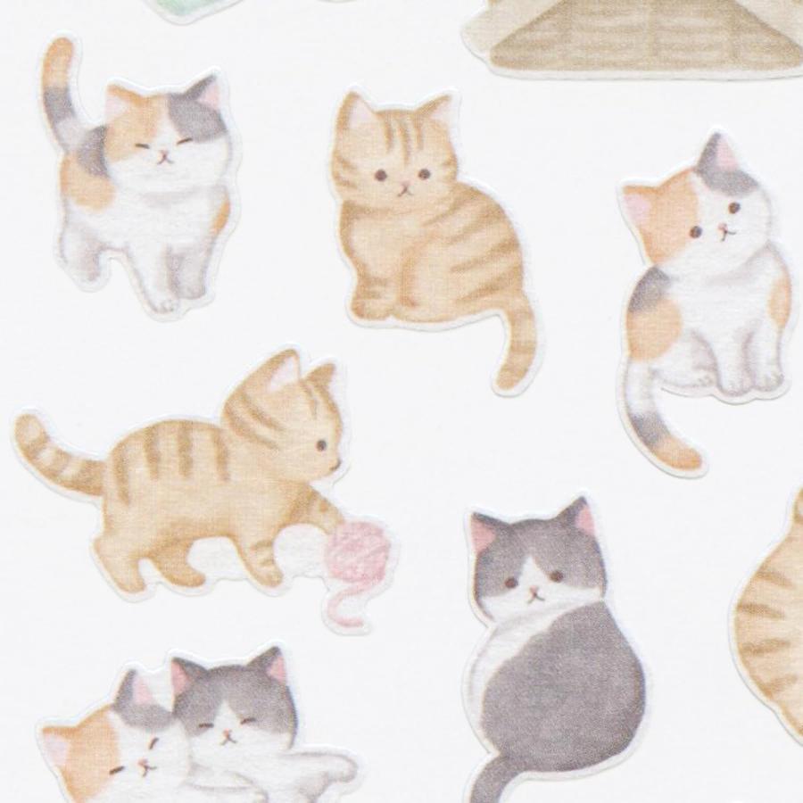 チェリッシュステッカー 81725 【ネコ】マインドウェイブ / 【メール便OK】 : 城下文化堂Yahoo店 - 通販 - Yahoo!ショッピング