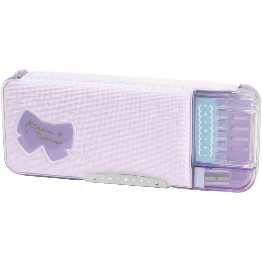 ソニック えんぴつチェック 両面筆入 wシート補強 うかサポ リアナティアラ FD-8228-V バイオレット /【メール便NG】 : 城下文化堂Yahoo店 - 通販 - Yahoo!ショッピング