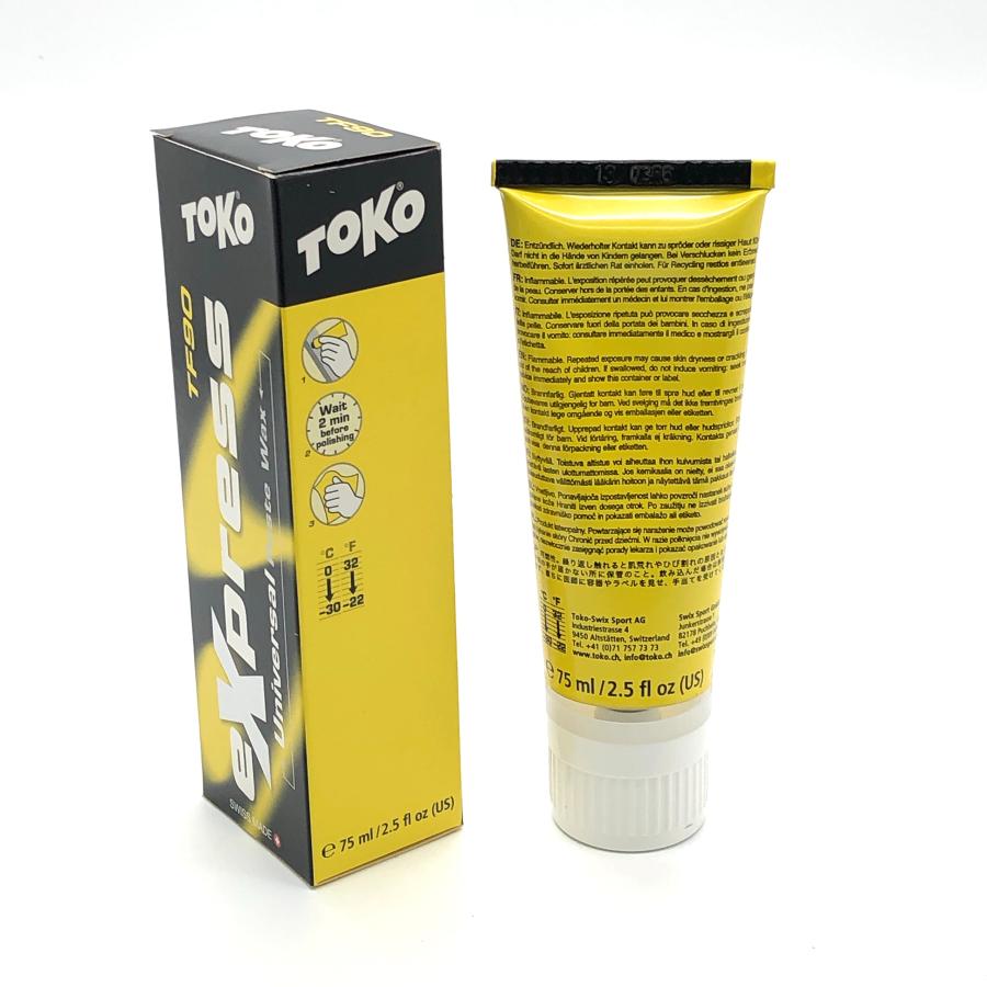 TOKO トコ エクスプレス TF90 EXPRESS 75ml ペーストワックス スキー スノーボード スポンジ付 雪温0℃〜-30℃ フッ素配合 : 道楽オークション - 通販 ...
