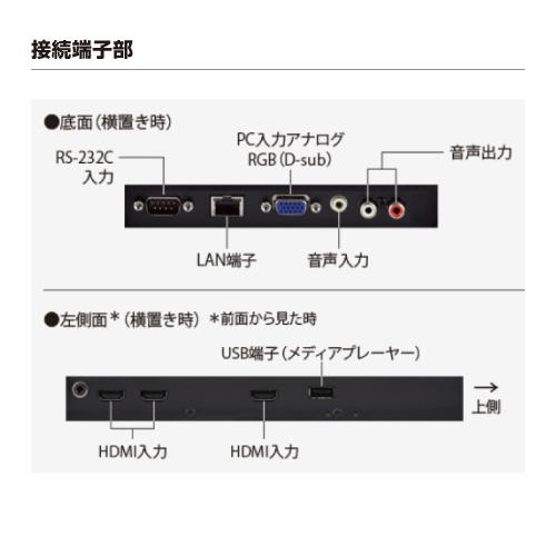 シャープ SHARP PN-HW861 86インチ 4K デジタルサイネージ ディスプレイ : S@GUARD - 通販 - Yahoo!ショッピング