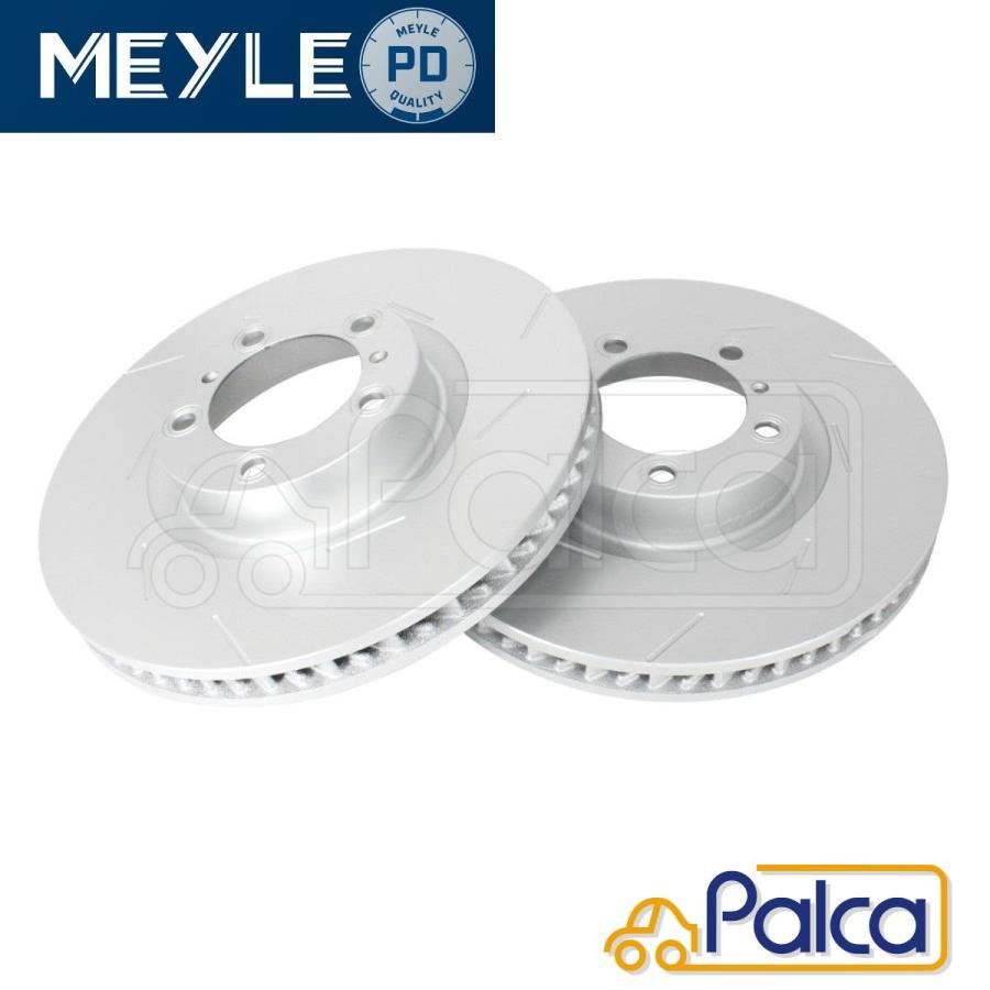 ポルシェ 防錆加工PD フロント ブレーキローター 2枚SET 360X36MM パナメーラ/970 3.0 3.6 4.8 | MEYLE製 ...
