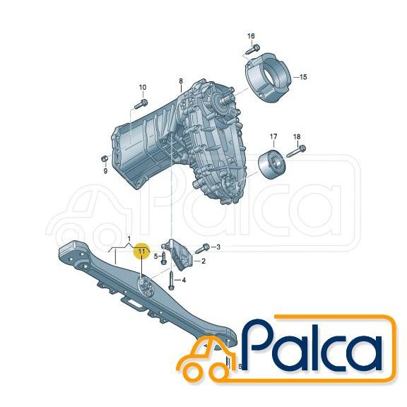フォルクスワーゲン/アウディ/カイエン ミッションマウント トゥアレグ/7L,7P Q7/4L,4M カイエン/955 7L0399249B ...