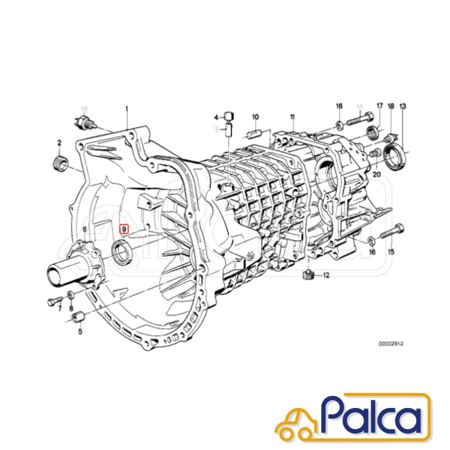 BMW メインドライブシャフトシール E21 E30 E12 E28 E34 E24 E23 23111228314に適合 : パーツのPALCA（パルカ）Yahoo!店 - 通販 ...