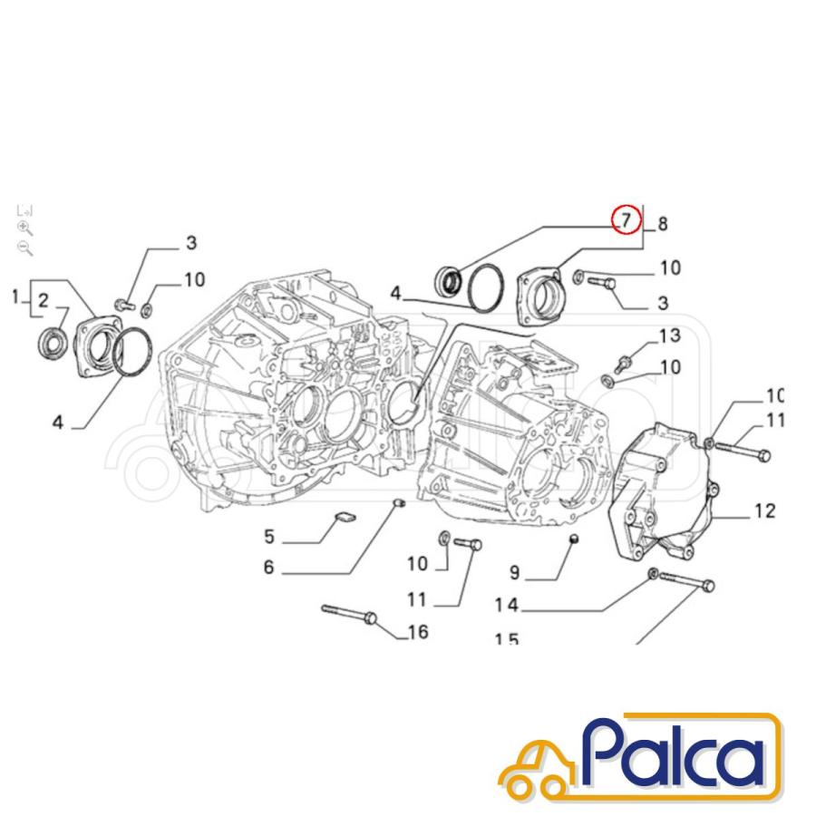 アルファロメオ デフサイドシール 左| ミト/MITO | 145 | 147 | ジュリエッタ/940 | 155 | 156 | 164 ...