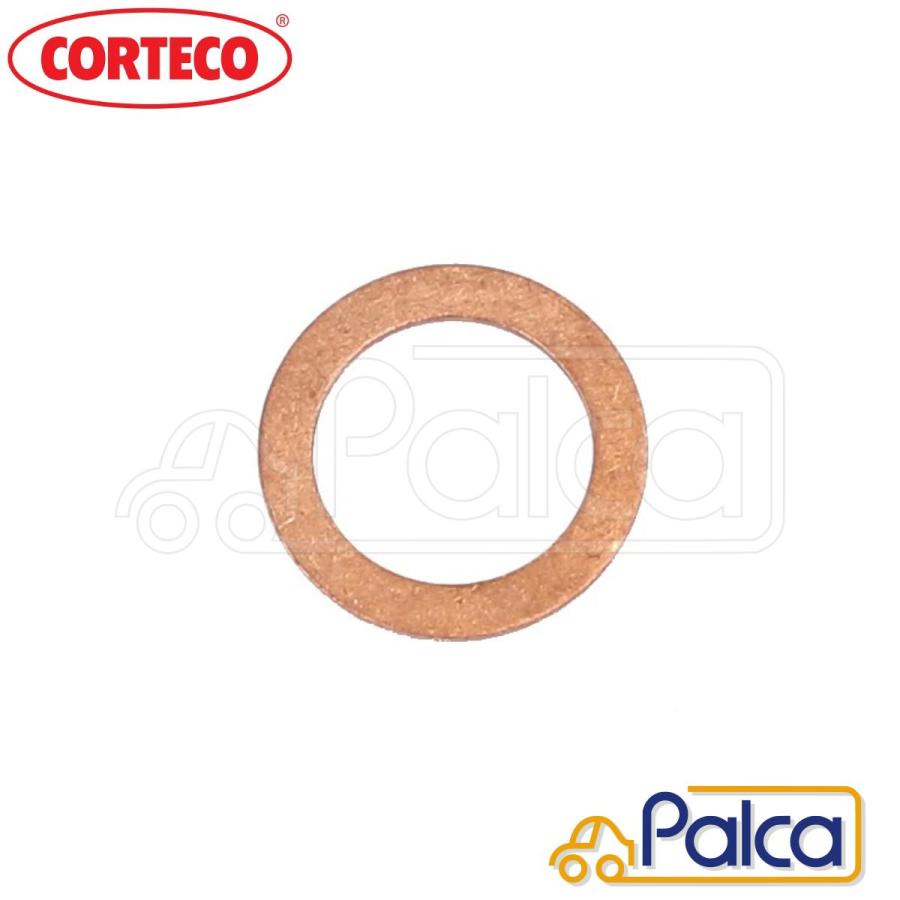 フィアット エンジン オイルドレンプラグシール/ガスケット/パッキン ブラビッシモ クーペ バルケッタ ムルティプラ CORTECO製 ...