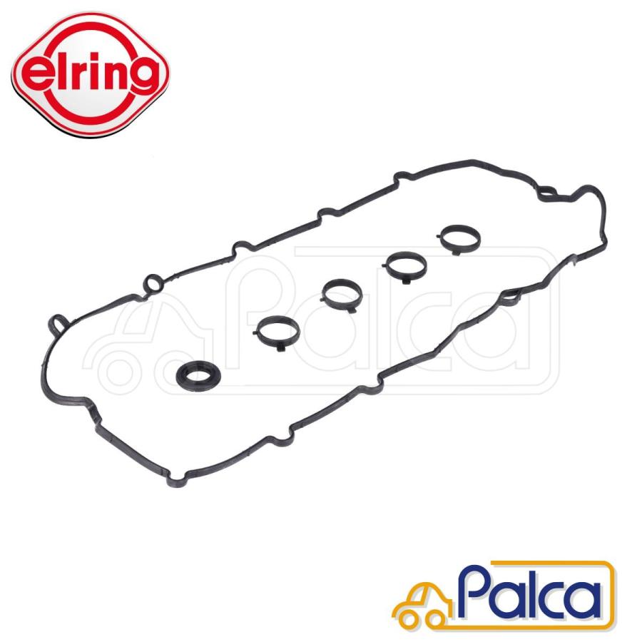 ポルシェ シリンダーヘッドカバーガスケット 左| カイエン/957 958 4.8S GTS ターボ ターボS | ELRING製 ...
