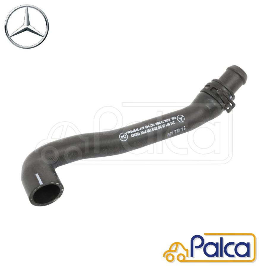 ベンツ ウォーターホース/ラジエターホース ラジエター〜タンク| CLKクラス C209 A209/CLK240 CLK320 ...