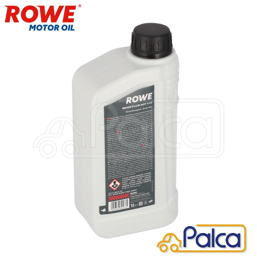 ブレーキフルード HIGHTEC BRAKE FLUID DOT 4 LV 1L| 低粘性 | ROWE製 : パーツのPALCA（パルカ）Yahoo!店 - 通販 - Yahoo!ショッピング