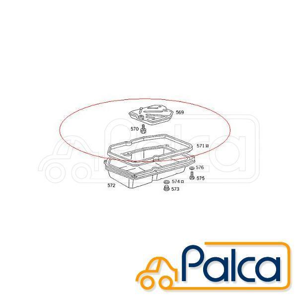 ベンツ オートマミッションオイルストレーナー/ATフィルター 722.5 722.3用 W124/E320,E500 W210/E320 ...