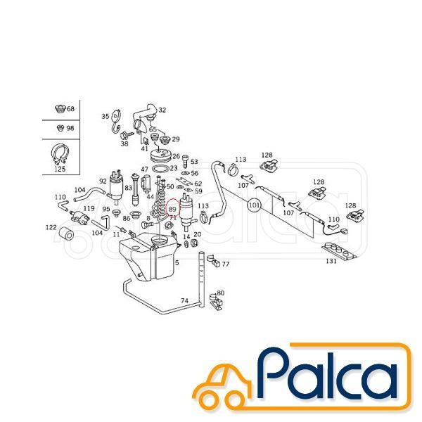 メルセデス ベンツ ウインドウ ウォッシャーポンプ W210/E230,E320,E420 MEYLE 1408690221 :S-144 ...