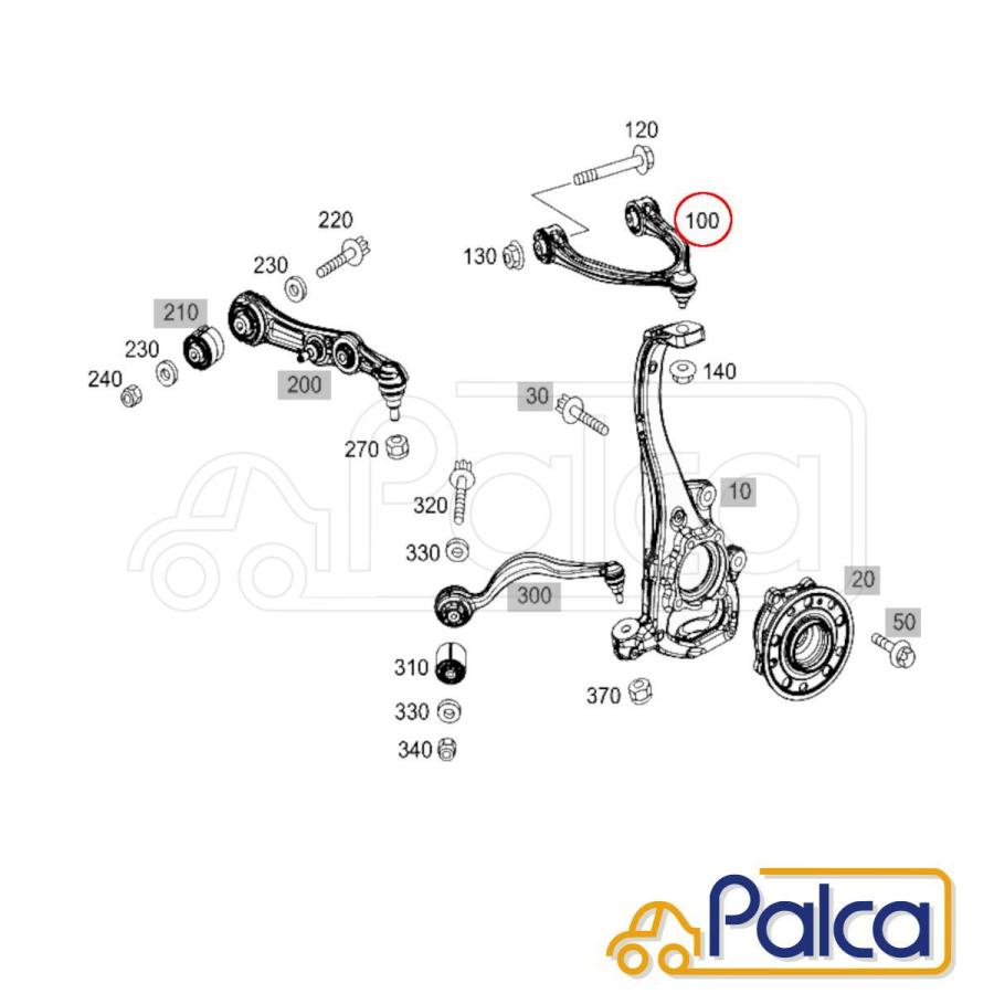 ベンツ フロントアッパーアームブッシュ | Cクラス/W205 S205 C205 A205 | Eクラス/W213 S213 C238 ...
