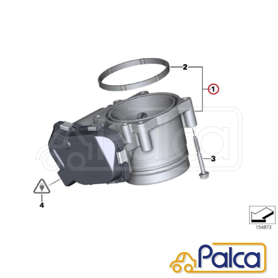 BMW スロットルボディ/バタフライサポート | 7シリーズ|F01 F02/740i 740Li | X6|E71/35i | Z4|E89 ...