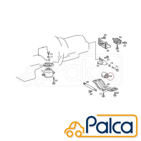 メルセデス ベンツ ミッションマウント W140/S500,500SE,S600,600SE C140/CL420,CL500,CL600 S ...