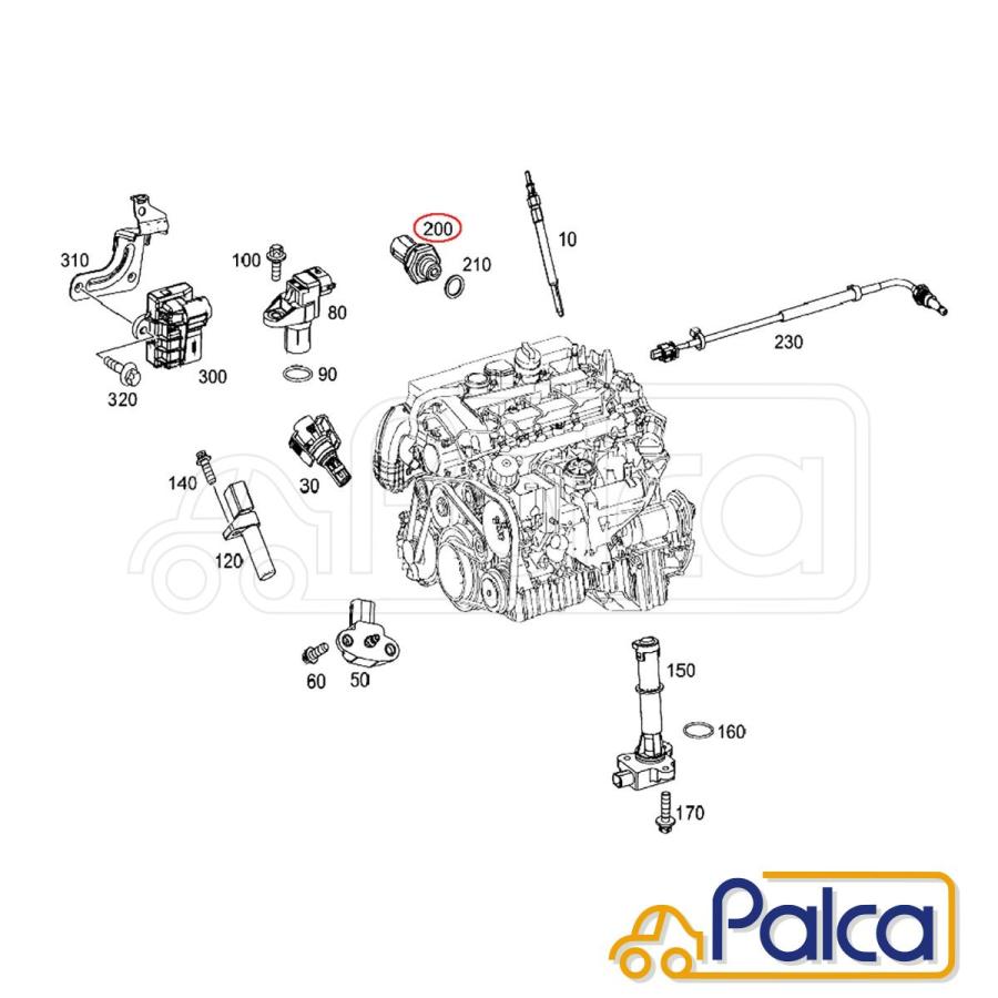 メルセデス ベンツ 排気ガス背圧センサー | Eクラス|W211 S211/E320CDI Eクラス|W212 S212/E350Blue ...