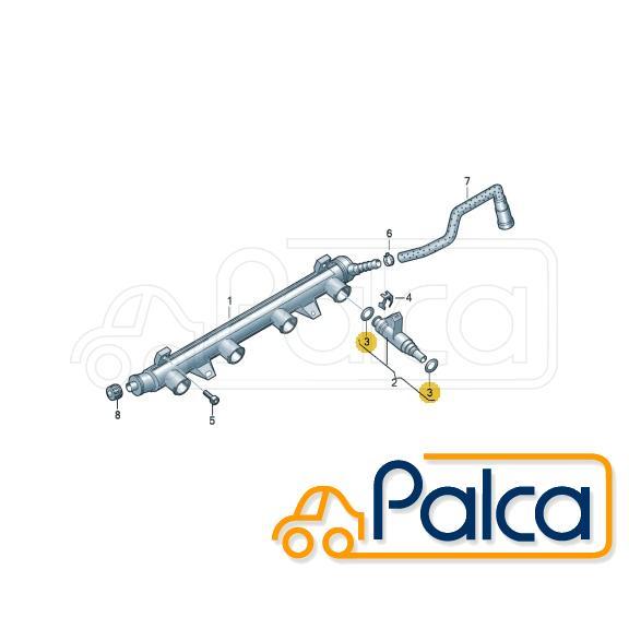 BMW インジェクター Oリング E81,E82,E87,E88 E30 E36 E46 E90,E91,E92,E93 E28 E34 ...