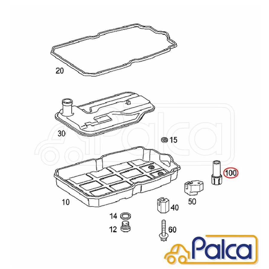 ベンツ ATオーバーフローパイプ 722.9 7速AT| Cクラス/W203 W204 | Eクラス/W211 W212 C207 | S ...