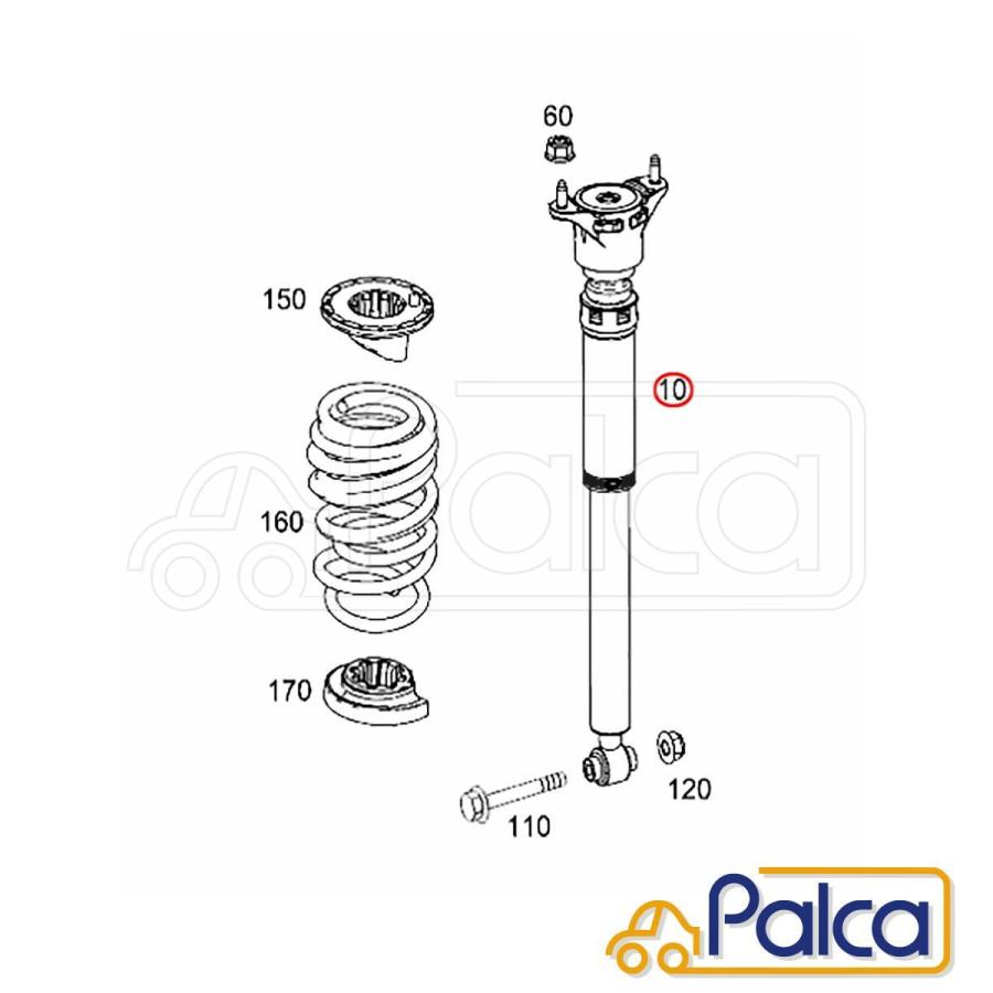 メルセデス ベンツ リアショックアブソーバー BILSTEIN製 B4| Aクラス/W176 | Bクラス/W246 | CLAクラス ...