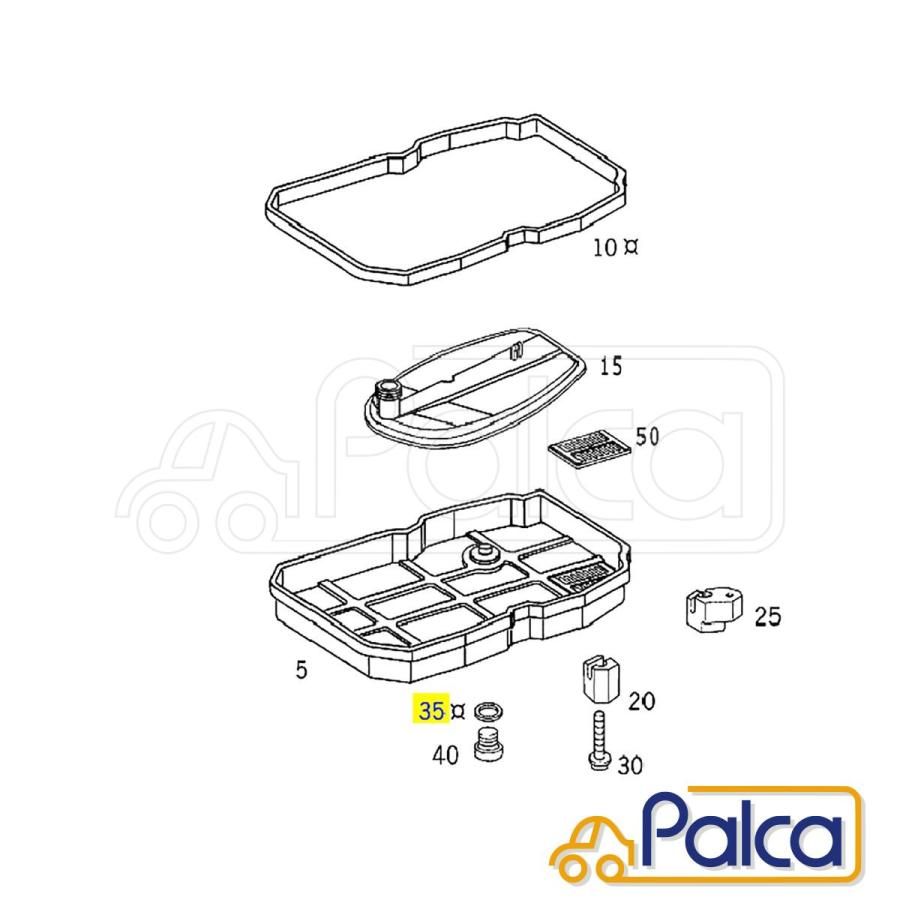 ベンツ ATオイルドレンプラグシール | CLクラス C215|CLKクラス C208 A208 C209 A209|CLSクラス C219 ...