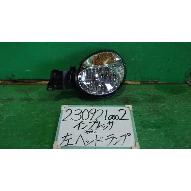 インプレッサ LA-GG2 左ヘッドランプASSY I'Sスポルト 51E 84001FF010/011 : 下関メタル - 通販 - Yahoo!ショッピング