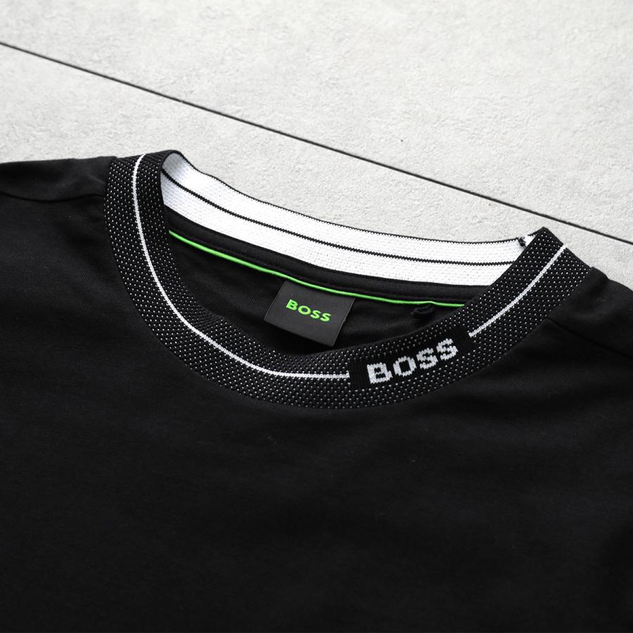 HUGO BOSS GREEN ヒューゴボス グリーン 半袖 Tシャツ 50512867 メンズ コットンジャージー レギュラーフィット ...