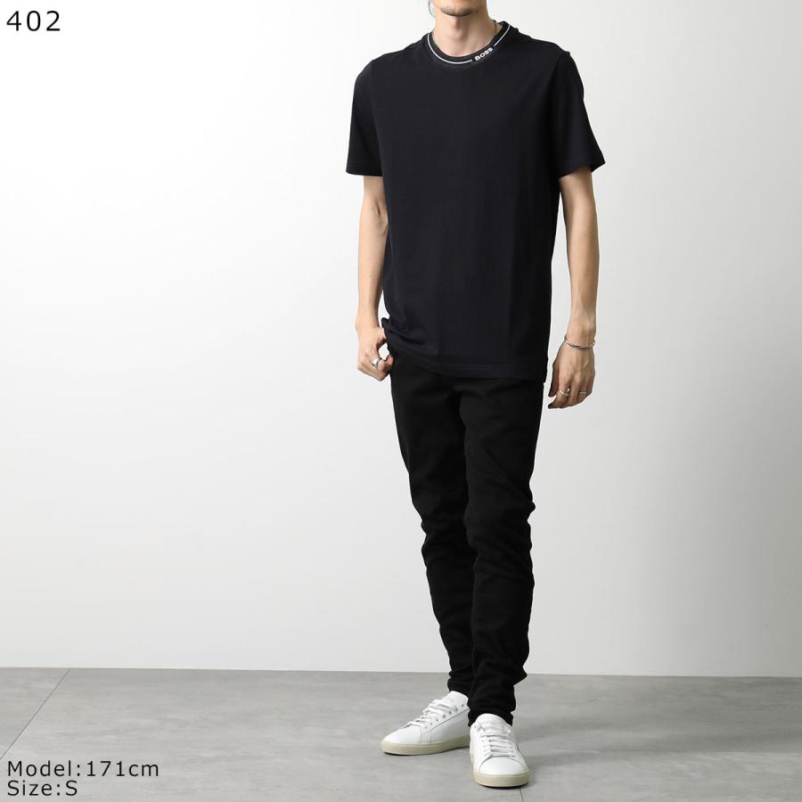 HUGO BOSS GREEN ヒューゴボス グリーン 半袖 Tシャツ 50512867 メンズ コットンジャージー レギュラーフィット ...