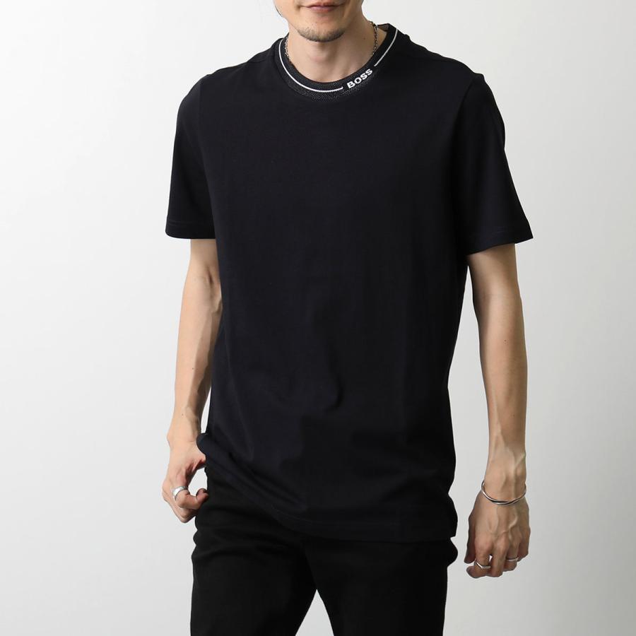 HUGO BOSS GREEN ヒューゴボス グリーン 半袖 Tシャツ 50512867 メンズ コットンジャージー レギュラーフィット ...
