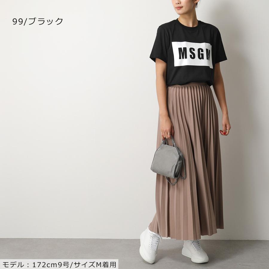 MSGM エムエスジーエム Tシャツ MDM520 レディース 半袖 ボックスロゴ クルーネック コットン カラー9色 : インポートセレクトmusee - 通販 - Yahoo!ショッピング