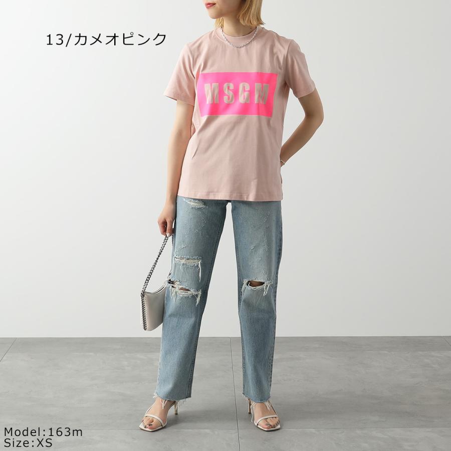 MSGM（エムエスジーエム） Tシャツ MDM520 レディース 半袖 ボックス