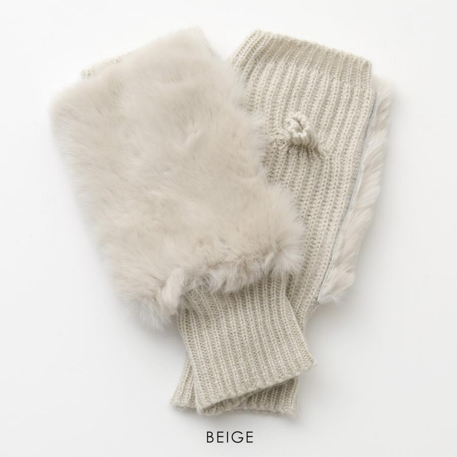 ALPO アルポ ニット グローブ 838 MC レディース ファー付き フィンガーレス 手袋 カラー7色 : インポートセレクトmusee - 通販 - Yahoo!ショッピング