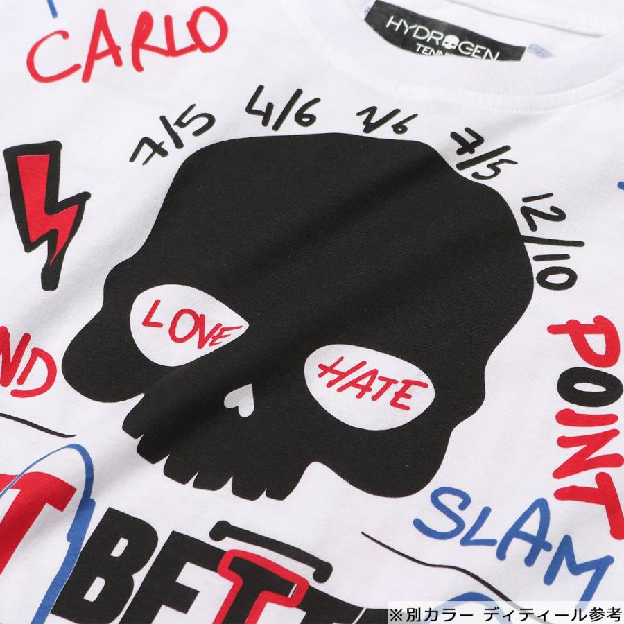 HYDROGEN TENNIS ハイドロゲン テニス TC0001 GRAFFITI TEE 半袖 HYDROGEN TENNIS ハイドロゲン テニス TC0001 GRAFFITI TEE 半袖