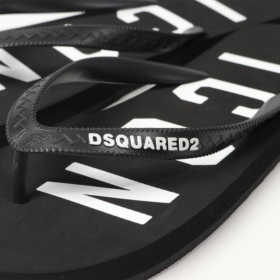 DSQUARED2 ディースクエアード FFM0001 17203516 ICON Flip Flops アイコン トング ビーチ サンダル ...