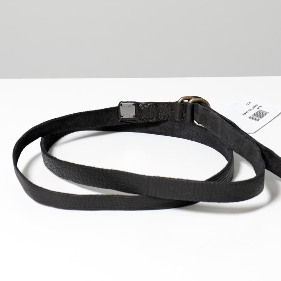 GUIDI グイディ BLT0 BISON FULL GRAIN UNISEX LEATHER BELT メンズ バイソンレザー Dカンベルト ...