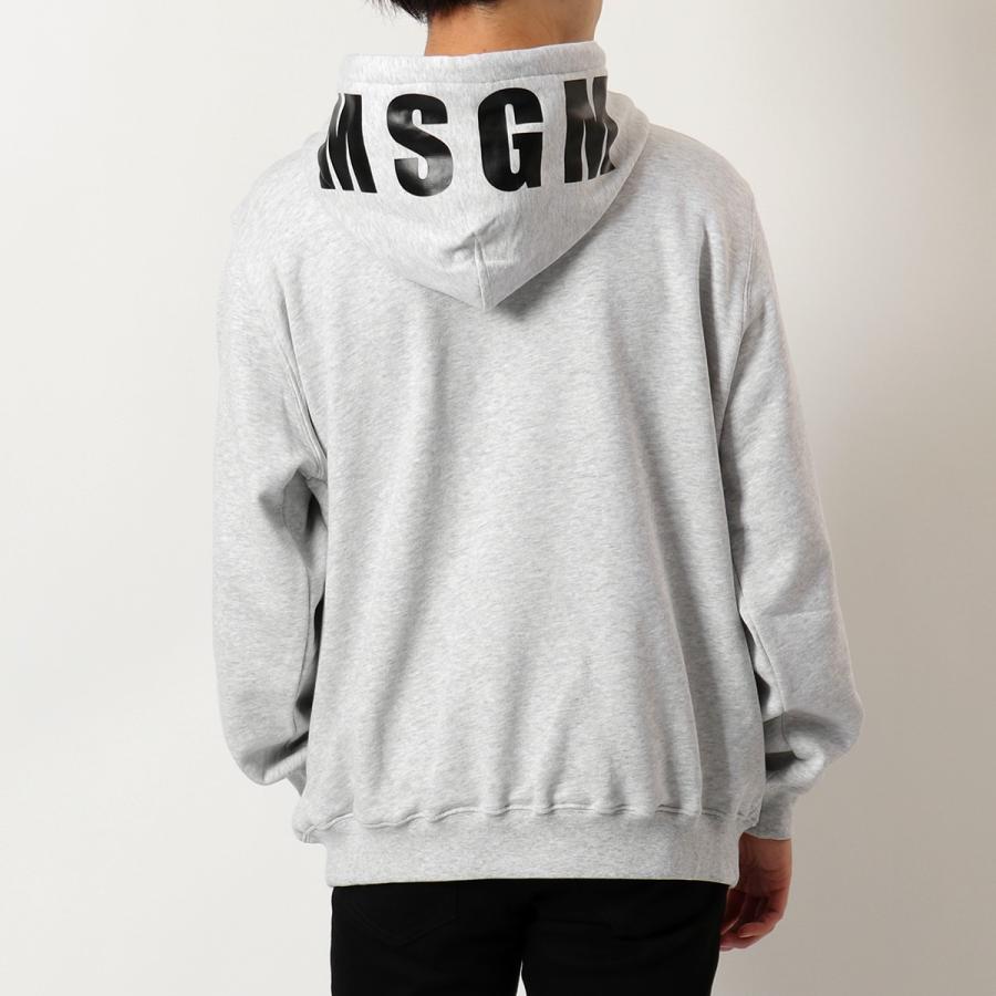 MSGM エムエスジーエム パーカー 2000 MM535 メンズ レディース プルオーバー フードロゴ スウェットシャツ 長袖 ライト生地 カラー3色 : インポートセレクトmusee ...