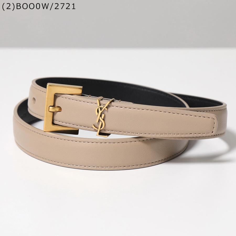 SAINT LAURENT サンローラン ベルト YSL BELT 2.0 ナロー 554465 SAINT LAURENT サンローラン ベルト YSL BELT 2.0 ナロー 554465