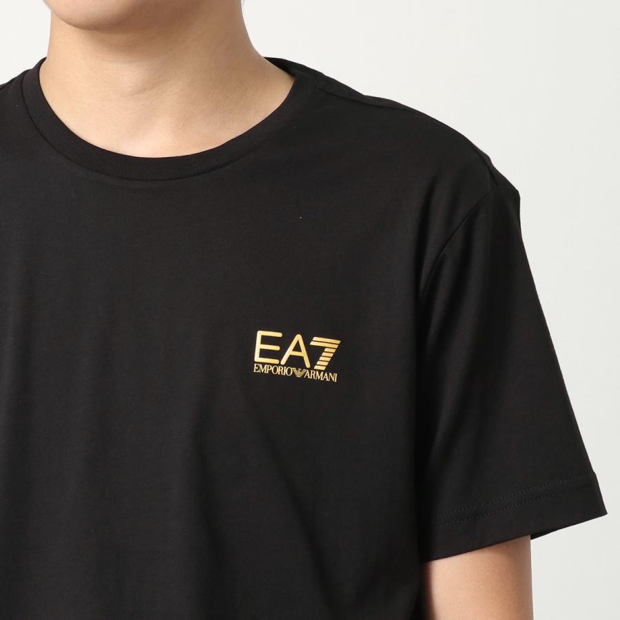 EA7 EMPORIO ARMANI エアセッテ エンポリオアルマーニ Tシャツ 半袖 8NPT51 PJM9Z メンズ クルーネック ロゴ ちびロゴT カラー4色コ : インポートセレクト ...
