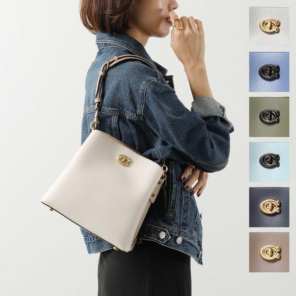 COACH コーチ ショルダーバッグ Willow Bucket C3766 レディース ウィロウ バケットバッグ ハンドバッグ レザー 鞄 ...