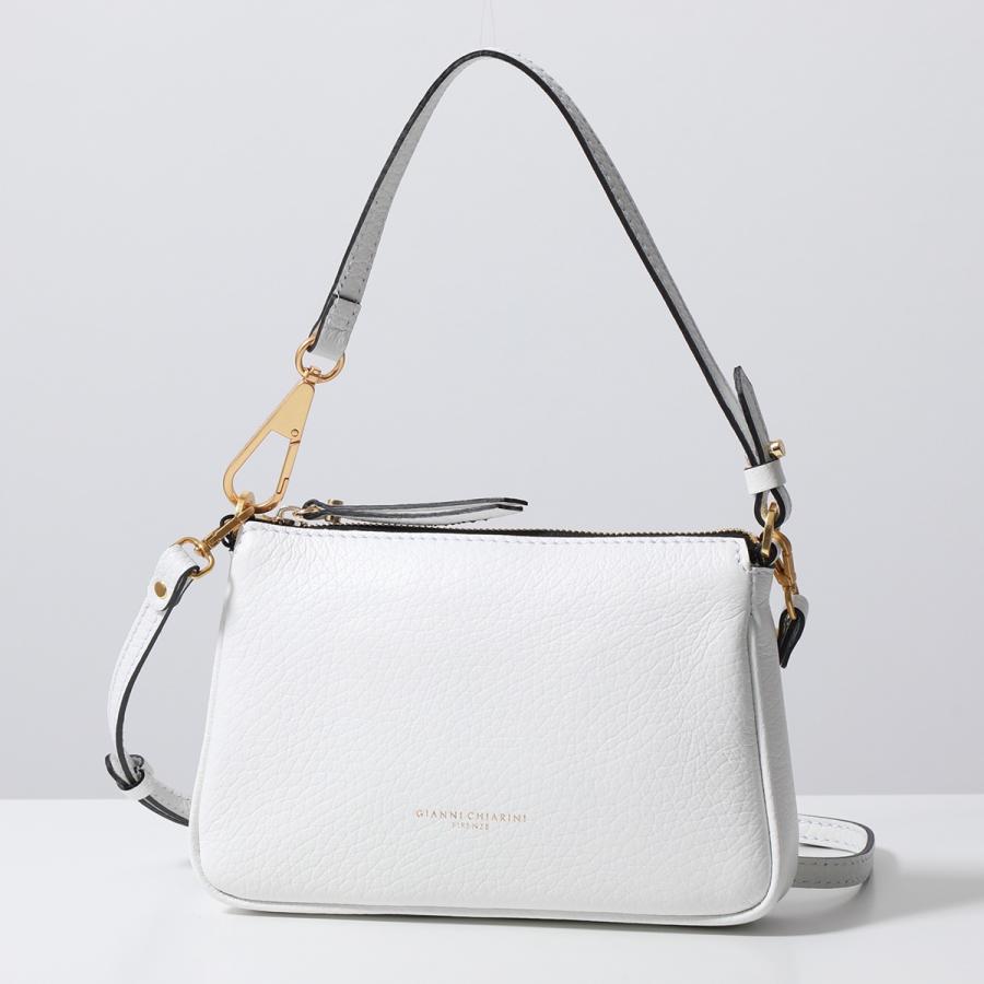 GIANNI CHIARINI ジャンニキアリーニ ショルダーバッグ BROOKE BS 8750 TKL レディース レザー ロゴ ...