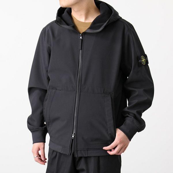 STONE ISLAND ストーンアイランド ジップアップ フーデッド ブルゾン 7715Q0122 SOFT SHELL-R_E.DYE TECHNOLOGY メンズ ジャケット V0029 ...