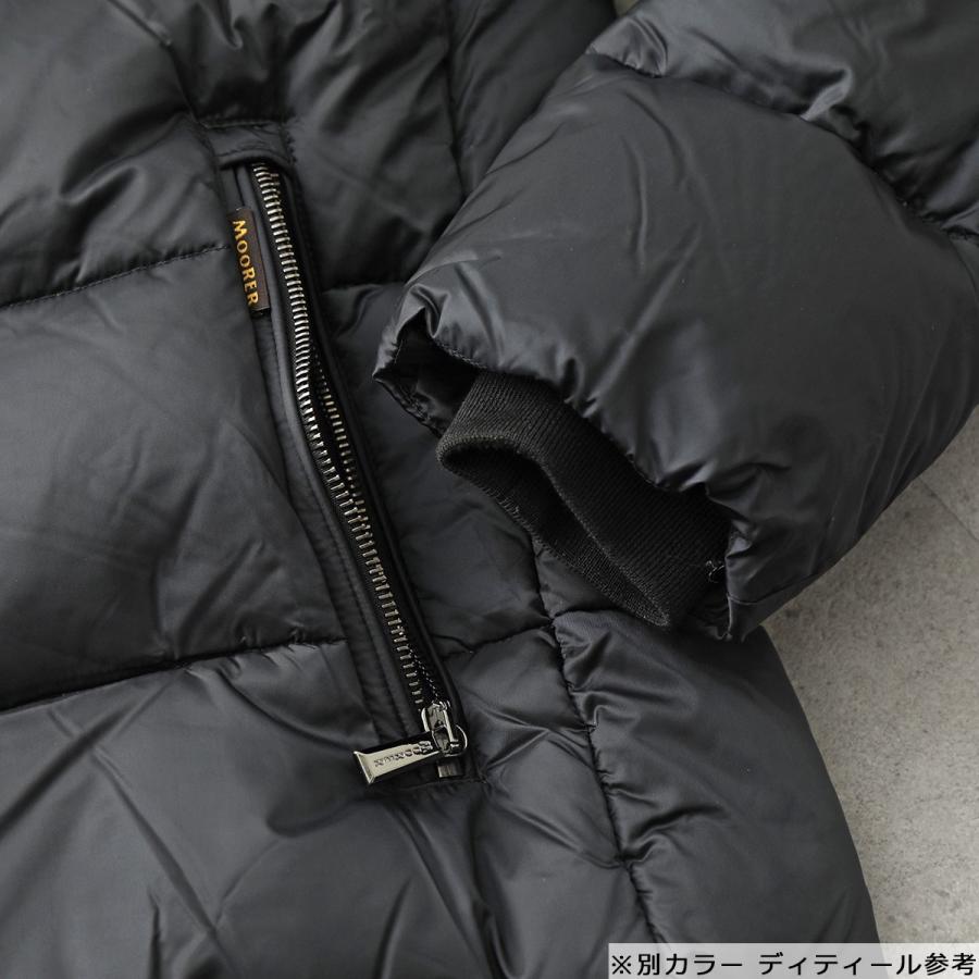 MOORER ムーレー ダウンジャケット BRETT SH メンズ フード付き ショート丈 ナイロン ブルゾン デタッチャブル 撥水 ASFALTO : インポートセレクトmusee - 通販 ...