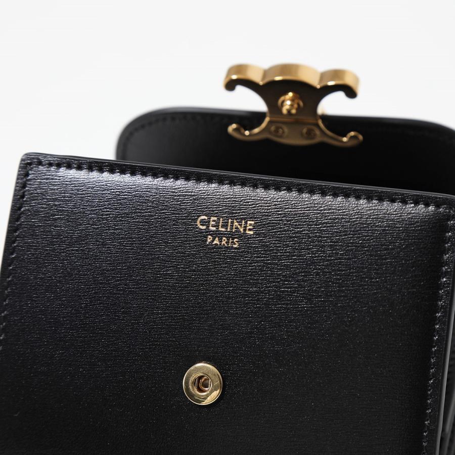 CELINE セリーヌ 二つ折り財布 Small Flap Wallet 10D783DPV CELINE セリーヌ 二つ折り財布 Small Flap Wallet 10D783DPV