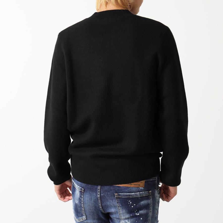 BALR. ボーラー セーター Finn Regular Jumper B1272.1003 メンズ メリノウール ニット 長袖 メタルロゴ ...