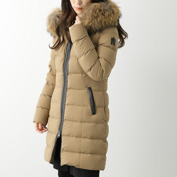 Mackage マッカージュ ダウンコート CALLA-F レディース ダウンジャケット フード付き ラクーンファー付き ストレッチ 撥水 ...