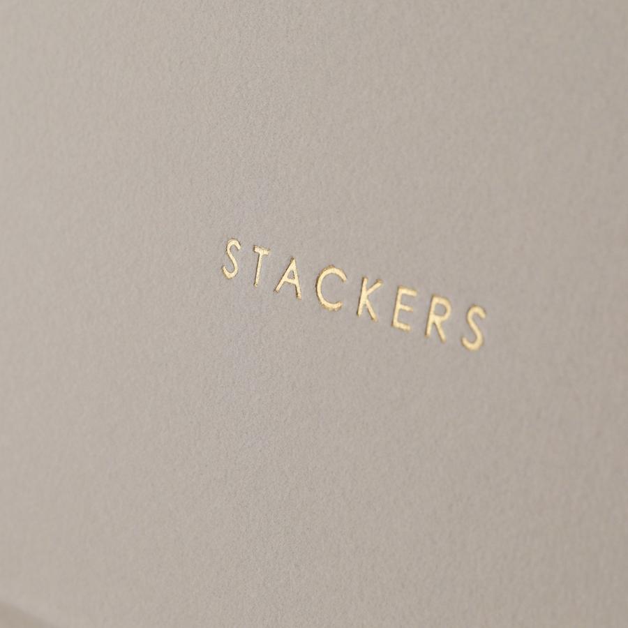 STACKERS スタッカーズ トラベルジュエリーボックス Sleek Necklace Travel Box レディース レザー ポーチ アクセサリーケース 小物入れ 74305/グレージュ ...