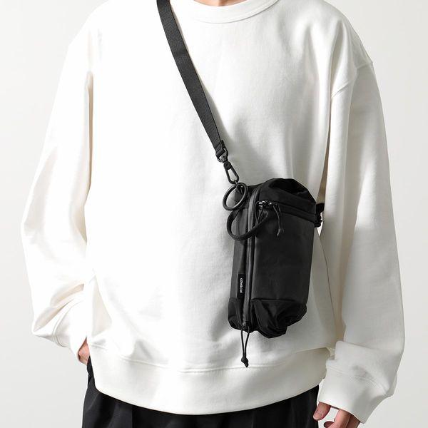 Cote&Ciel コートエシエル ショルダーバッグ MINI DUFFLE BLACK 28979 メンズ ポーチ 3WAY コットン ...