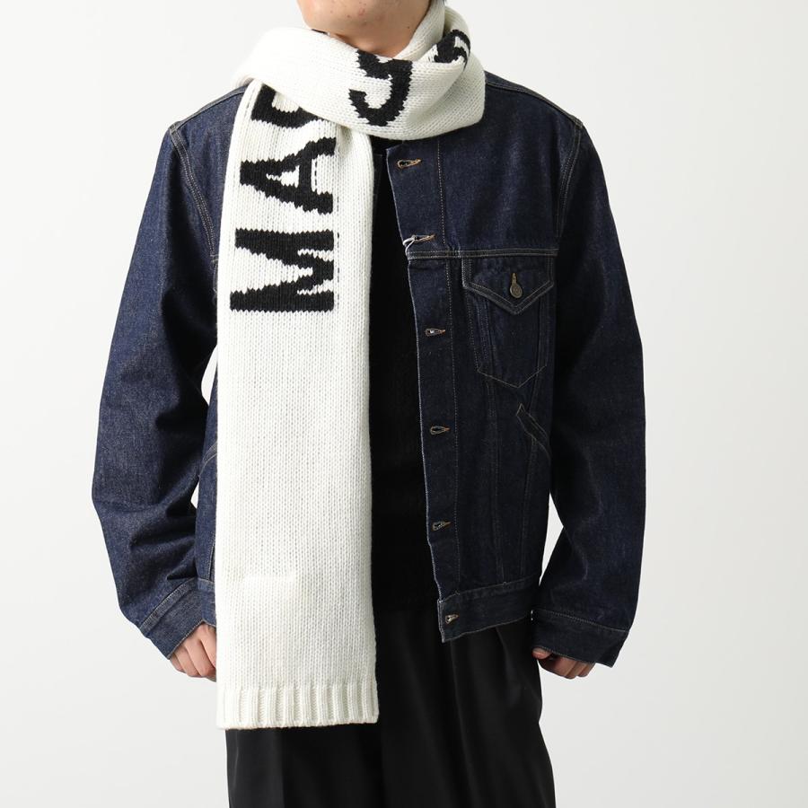 MM6 KIDS エムエムシックス メゾンマルジェラ キッズ マフラー M60278 MM074 メンズ ボーイズ ニット インターシャ編み ...