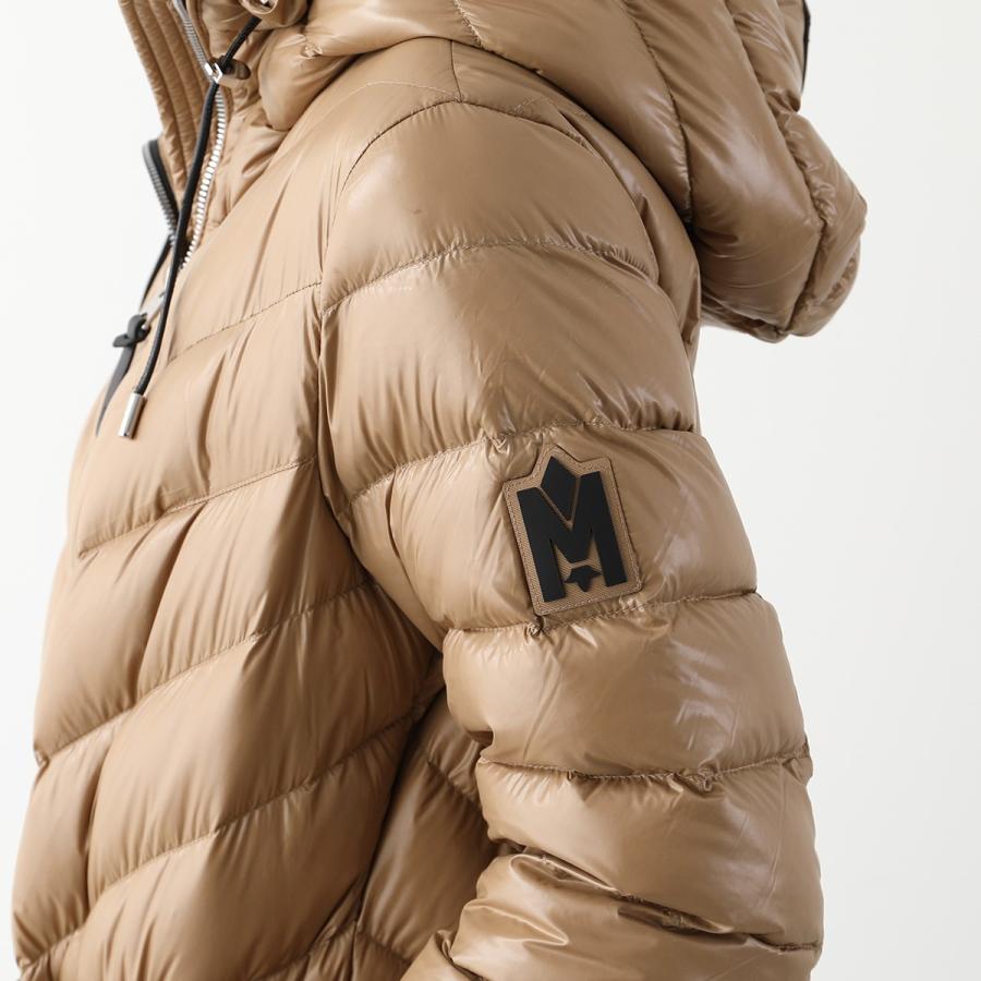 Mackage マッカージュ ダウンコート ARITA レディース ダウンジャケット ロゴ ナイロン フード付き ミドル丈 撥水 軽量 カラー ...